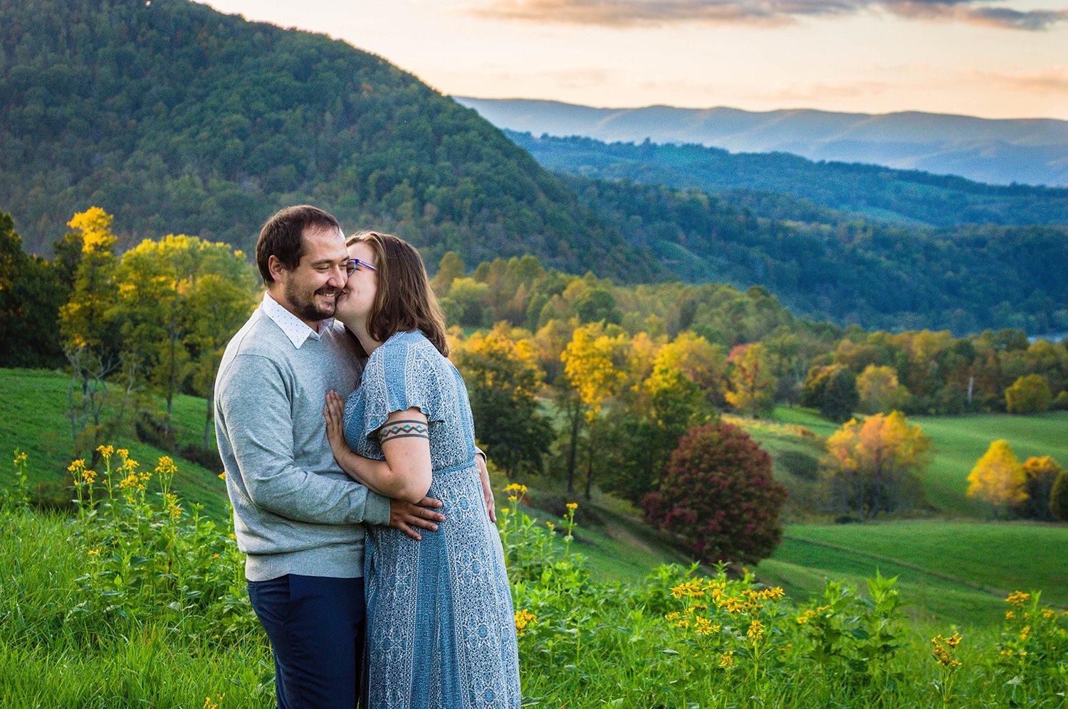Adventure Couple’s Session in Blacksburg, Virginia | Aran + Darrell ...