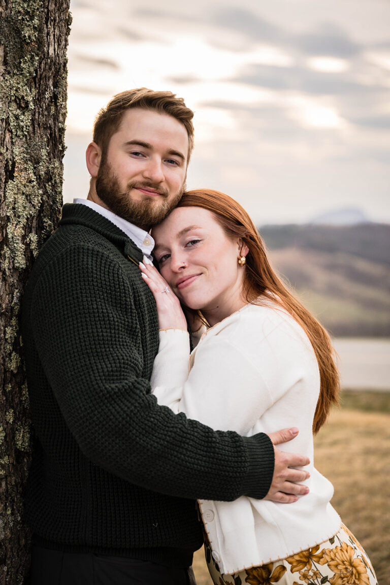 The Saddle Overlook Engagement Session