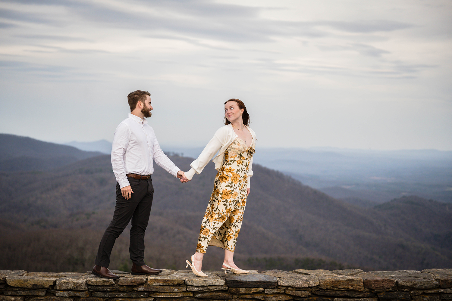 The Saddle Overlook Engagement Session
